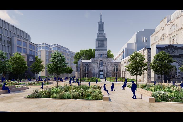 In pictures: Plans approved for new public square in shadow of St Paul ...